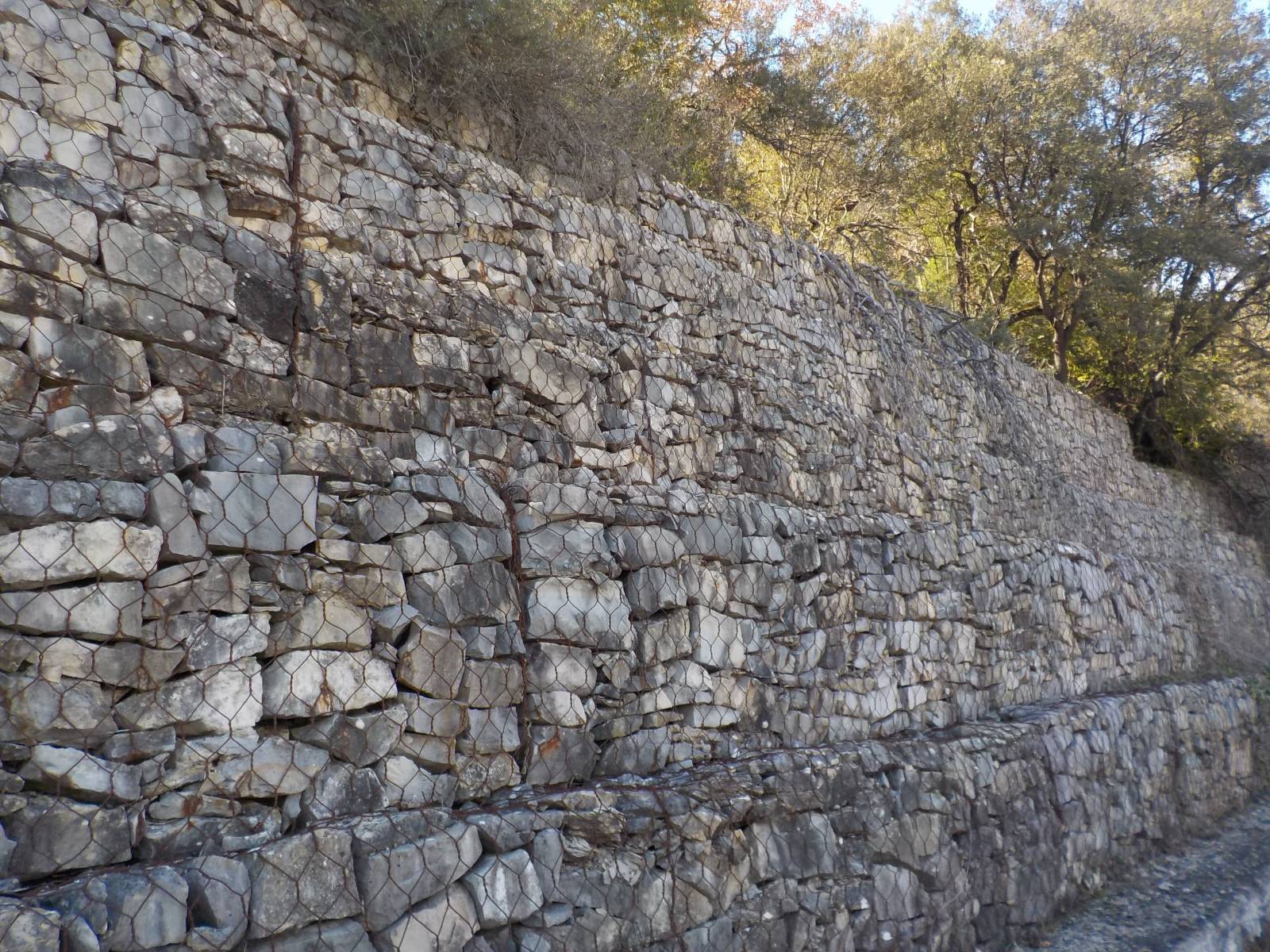 Mur de soutènement et enrochement à Malijai - Presta TP